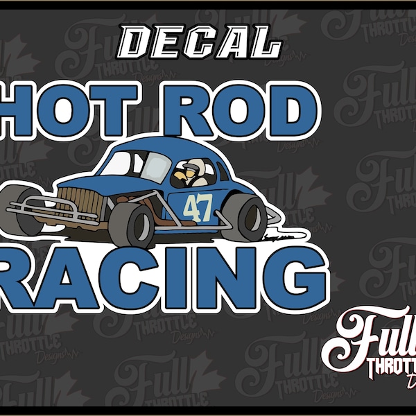 Hot Rod Decals - Etsy