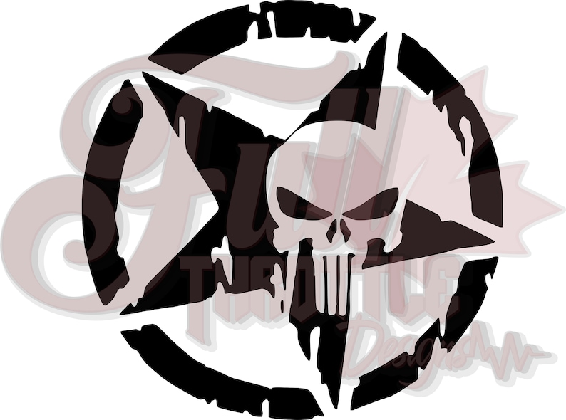 Military Star Decal, Military Army Star Decal Stickers for Jeeps, Army ...