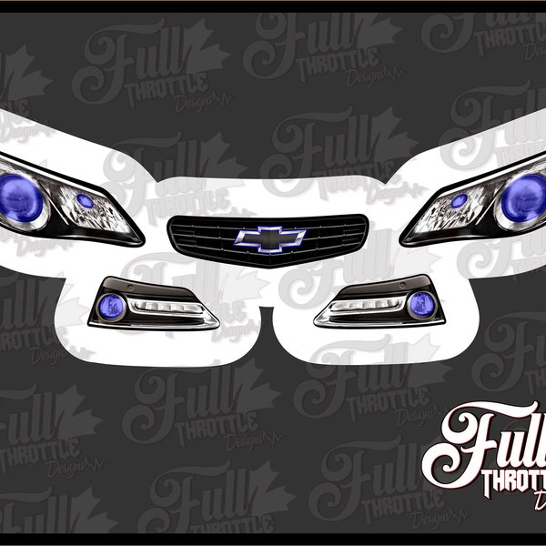Car Headlight Stickers - Etsy
