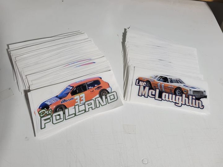 Racing Hero Decals, Racing Stickers, Custom Made Decals, Fan Giveaway ...