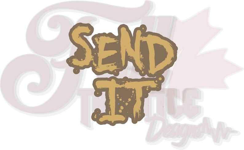 Send It Decal, Novelty Decal, Car Decal, Novelty Gift, Man Cave Decor ...