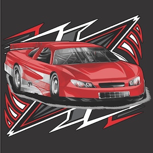 Late-model Race Car Files, - Etsy
