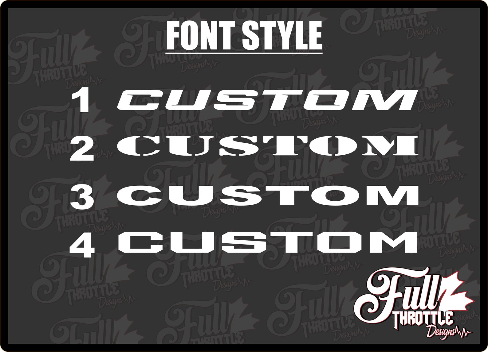 Custom JEEP Hood Text Set of Two 30 Long X 2 Tall Two Color Designs ...