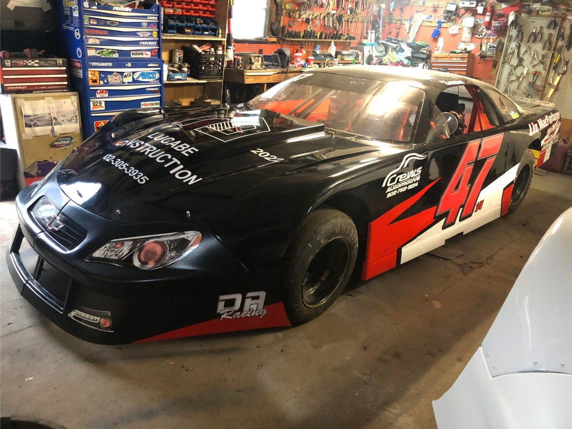 Late Model Headlight Decal Kit, Race Car Headlight Decal Bundle ...