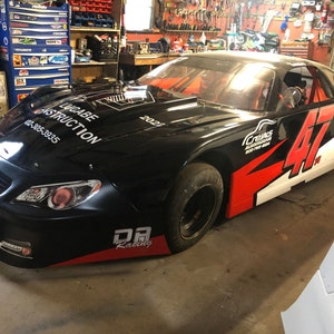 Late Model Headlight Decal Kit, Race Car Headlight Decal Bundle ...