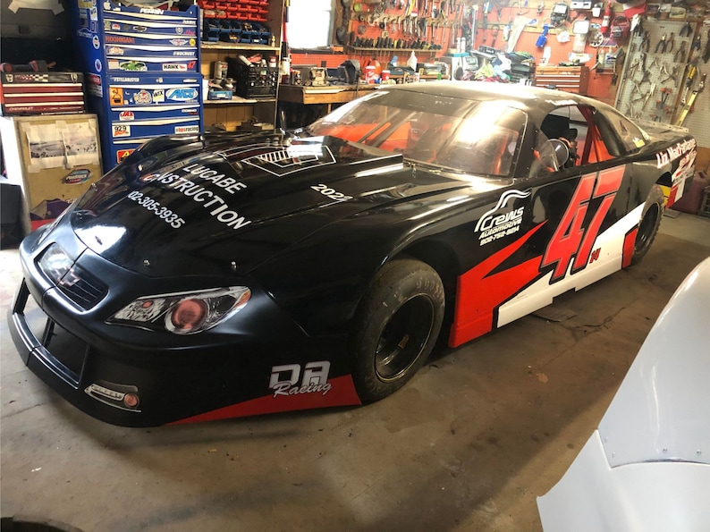 Late Model Headlight Decal Kit, Race Car Headlight Decal Bundle ...