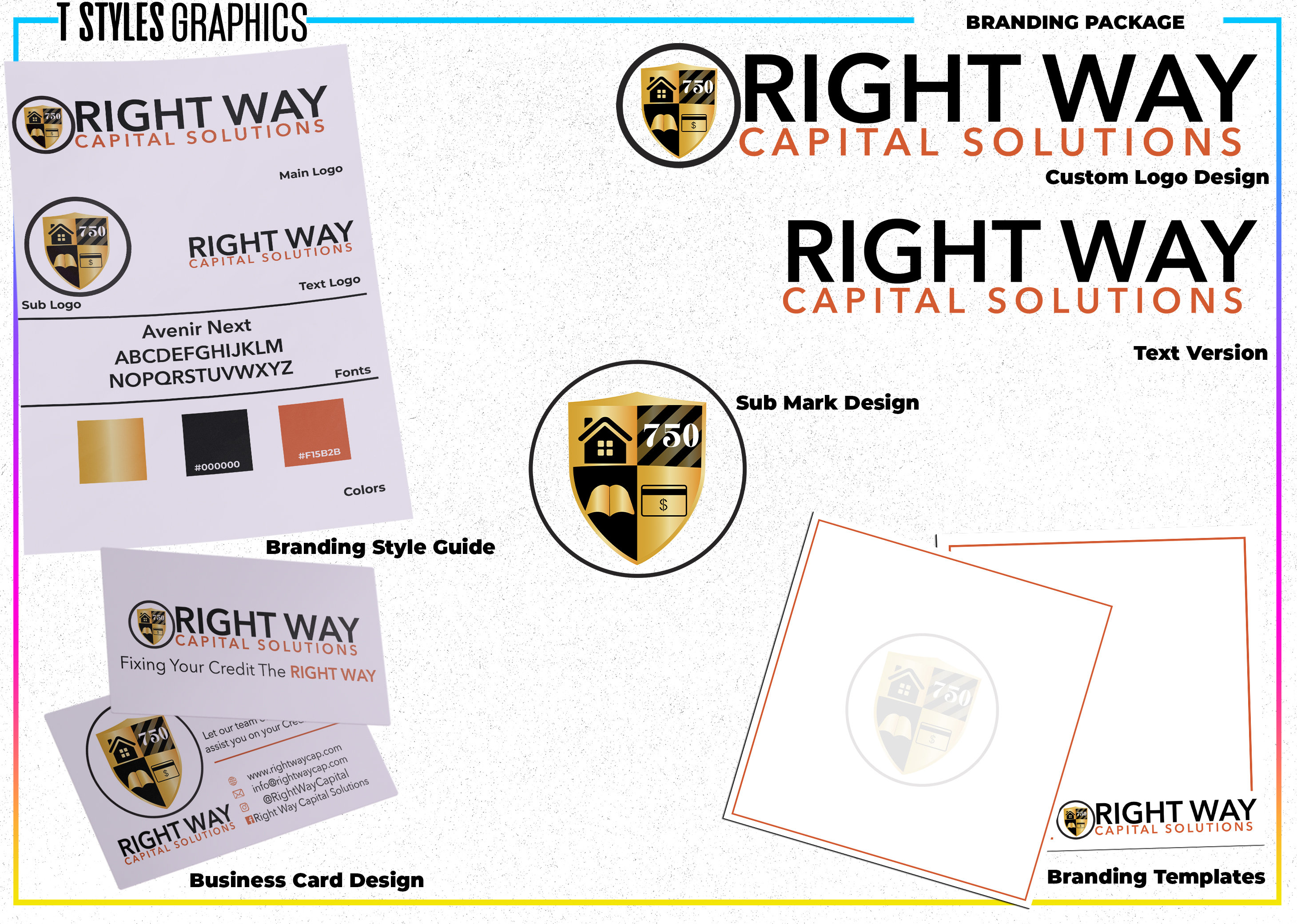 CUSTOM BRANDING: Logo Design, Submark Logo, Mood Board, Brand Style ...