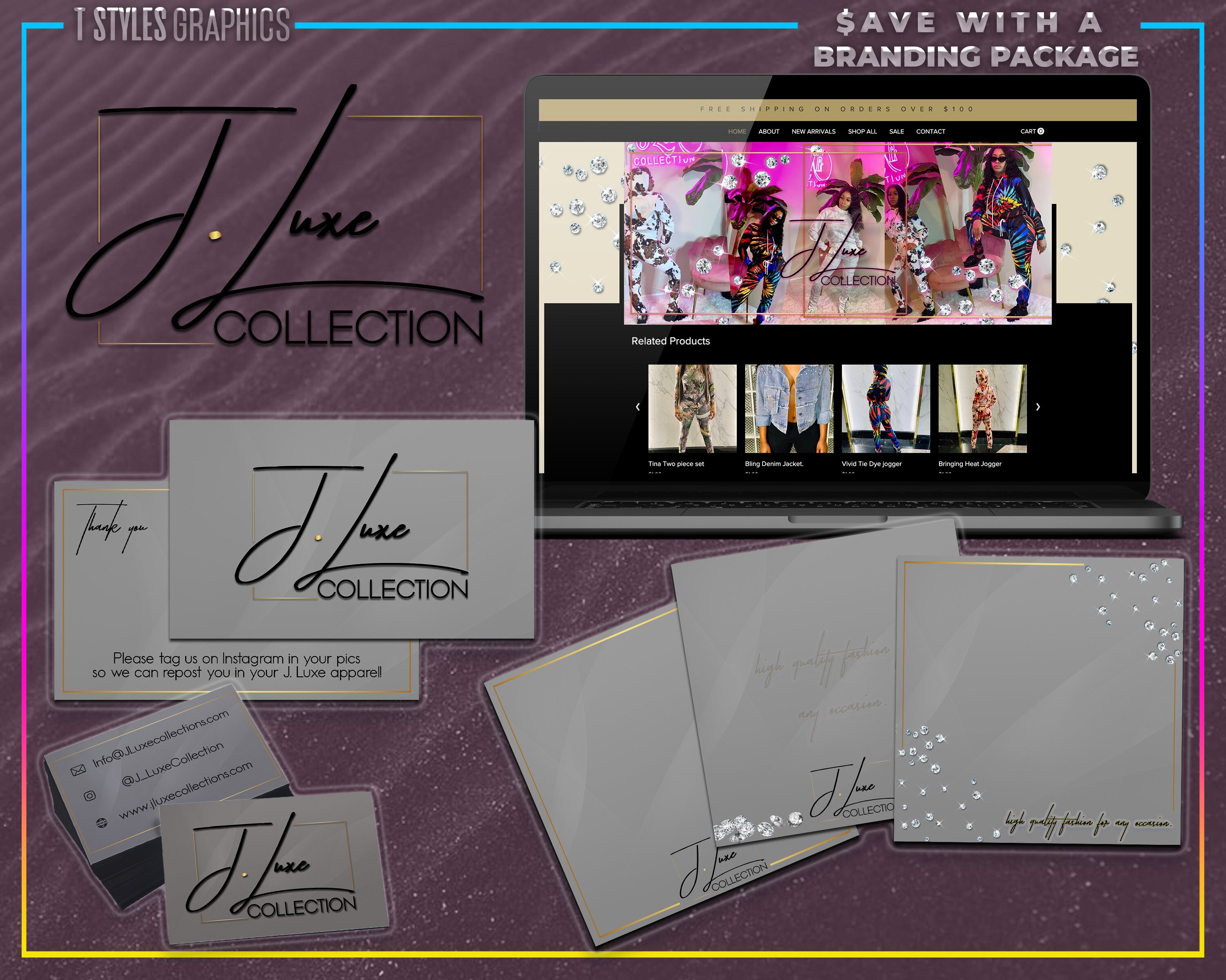 CUSTOM BRANDING: Logo Design, Submark Logo, Mood Board, Brand Style ...