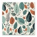 Seamless Scandinavian Foliage Patterns Uses Digital Paper, Pattern ...