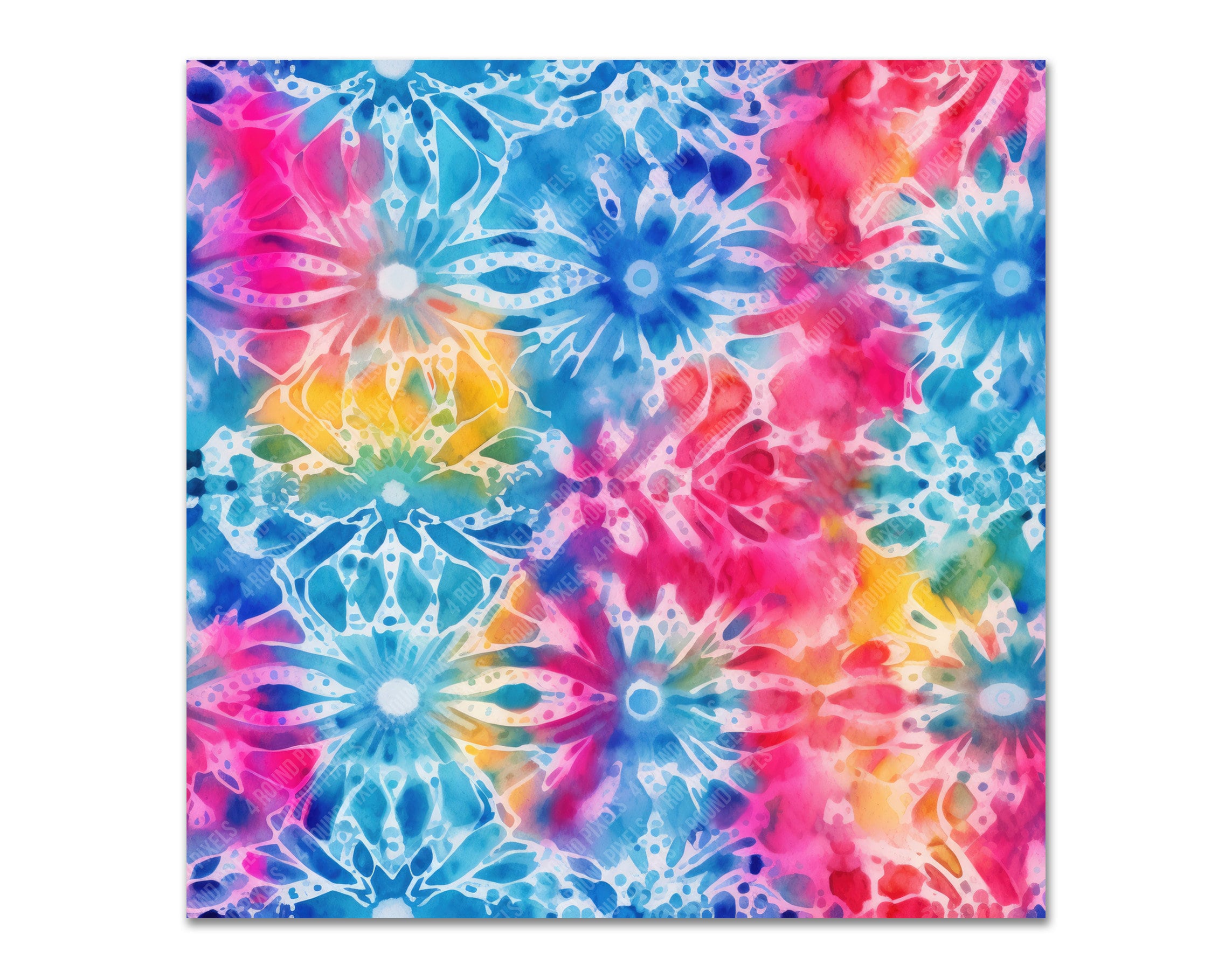 Tie Dye Seamless File Digital Seamless Patterns Papers Sublimation ...