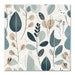 Seamless Scandinavian Foliage Patterns Uses Digital Paper, Pattern ...