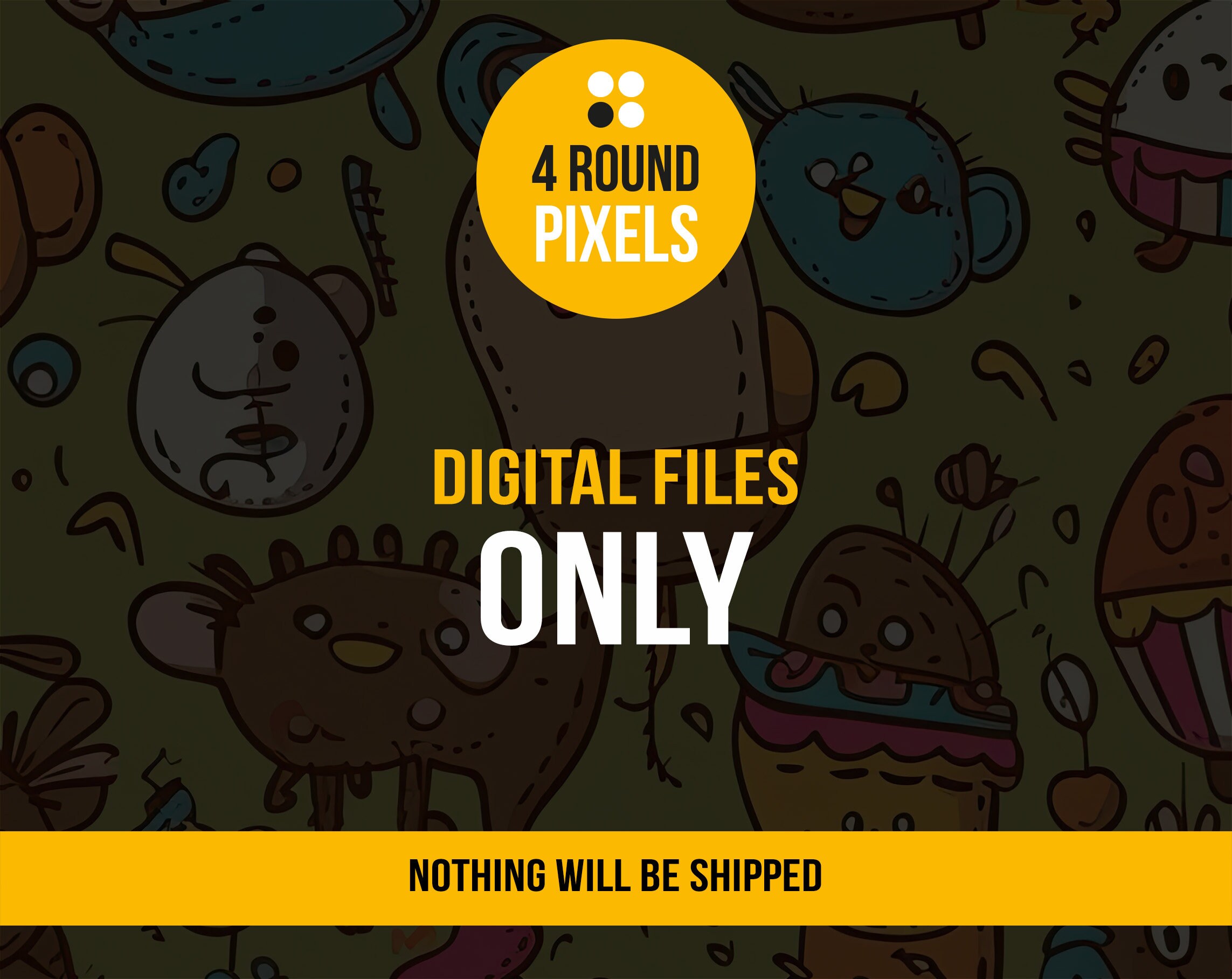 Seamless Playful Kids Patterns Primary Colors Use as Digital Paper or ...