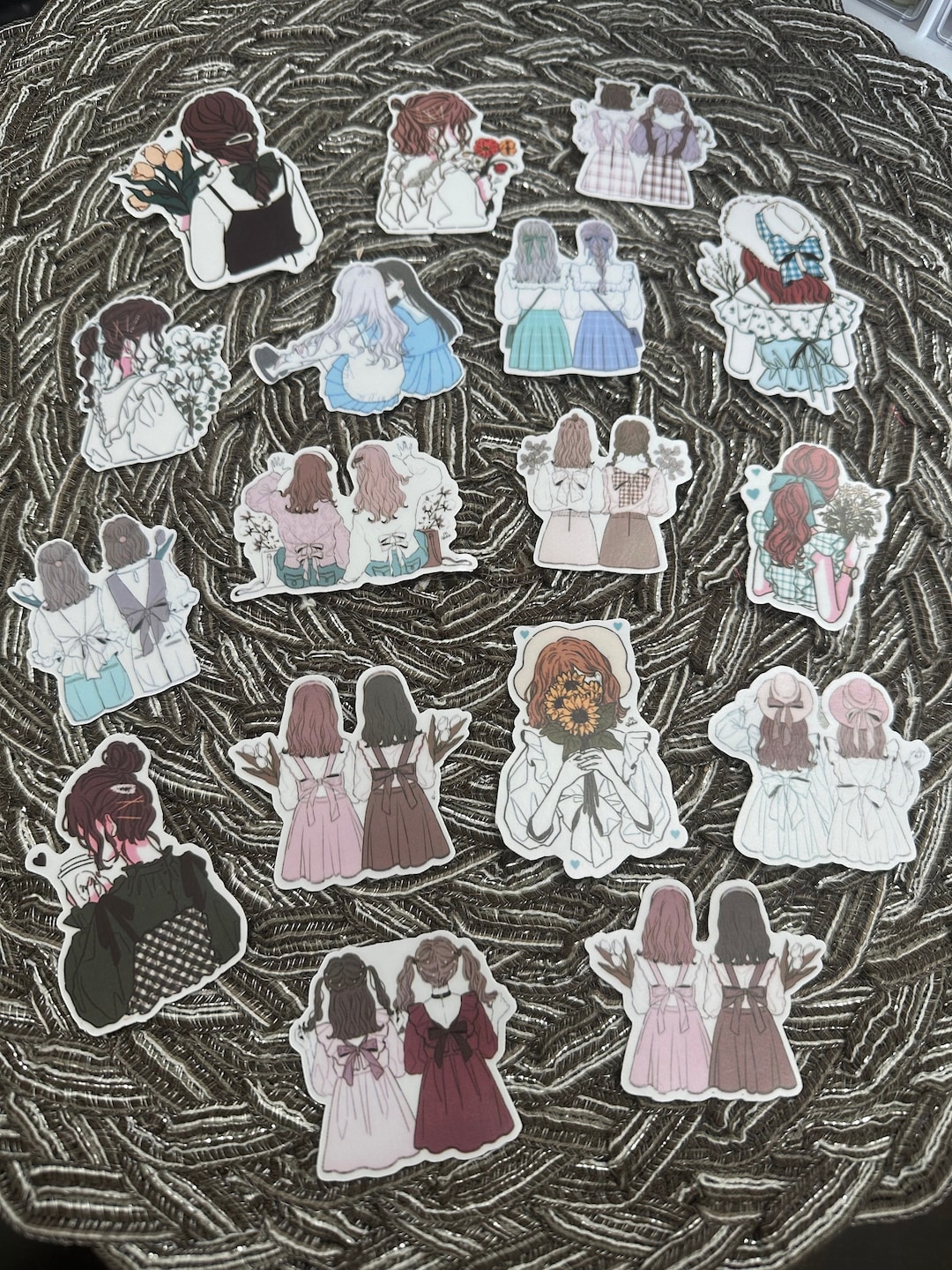 Girl Friend Stickers - Etsy