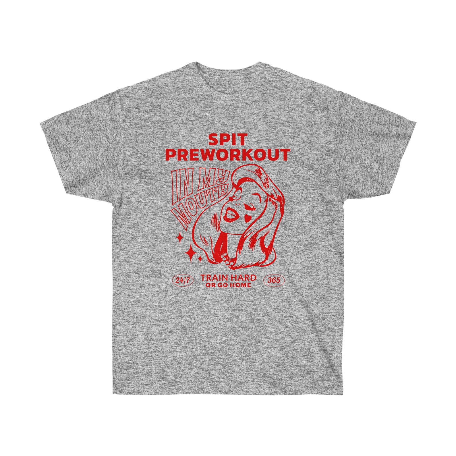 Spit Preworkout in My Mouth Gym Shirt Funny Training Tee - Etsy
