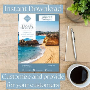 Travel Proposal Template Algarve Travel Agent Proposal Template ...