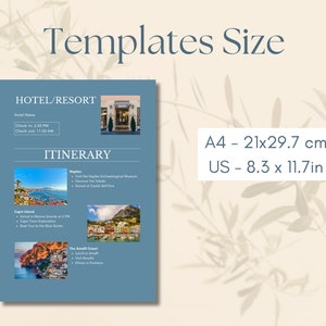 Travel Agent Proposal Travel Proposal Template Business Trip - Etsy