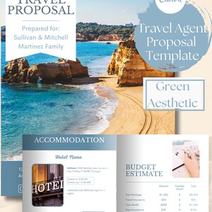 Travel Proposal Template Algarve Travel Agent Proposal Template ...