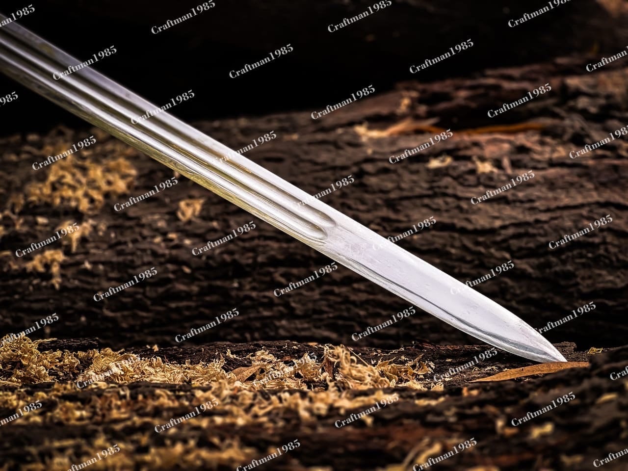 The Witcher 3 Wild Hunt Swords White Wolf Monster Slayer Swords Geralt ...