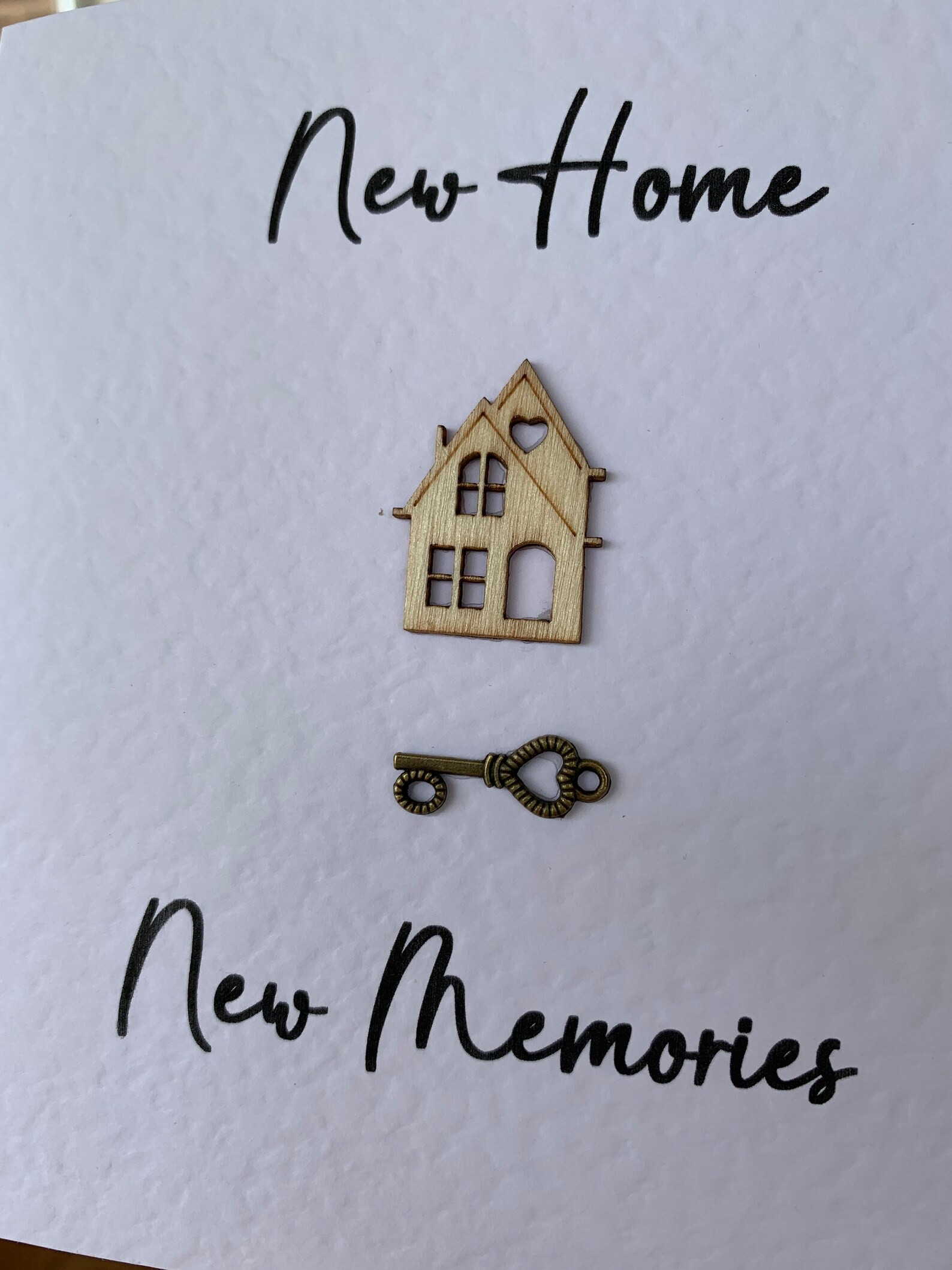 Handmade New Home Card, Custom New Home, New House Card, Moving Out ...