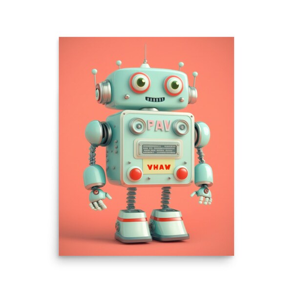 1950s Robot - Etsy
