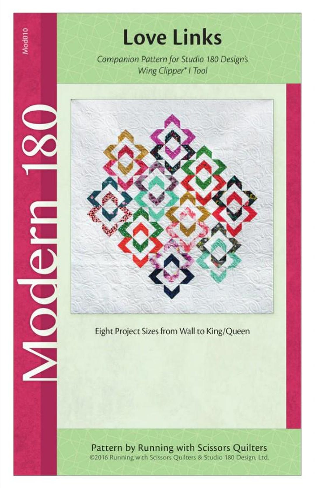 Love Links Quilt Pattern Studio 180 Designs 8 Sizes From Wall to King ...