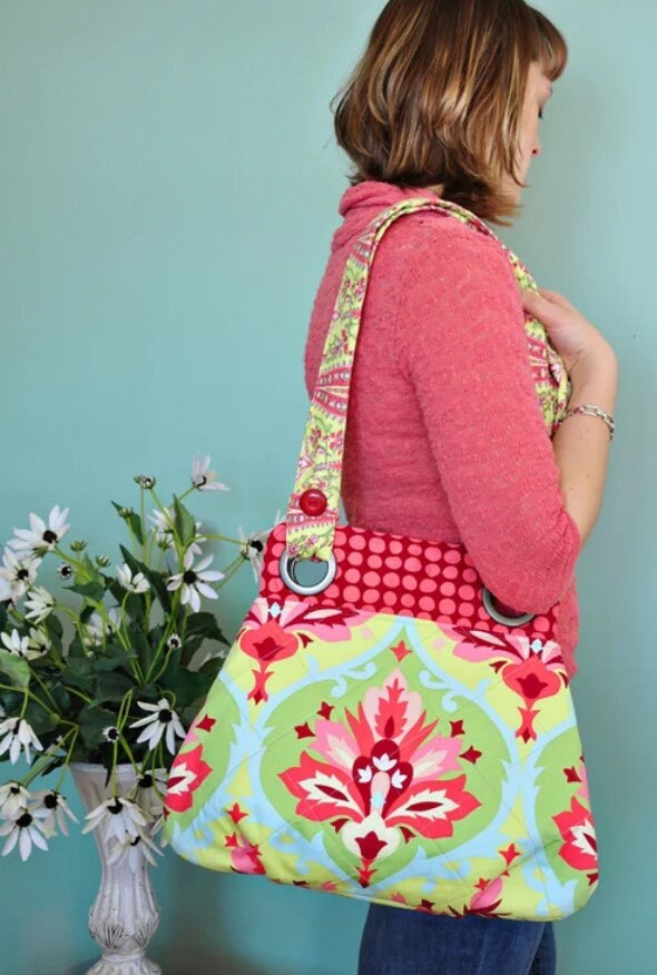 The Bella Bag Sewing Pattern Three Size & Handle Options Anka's Treasures NIP ANK295 - Etsy