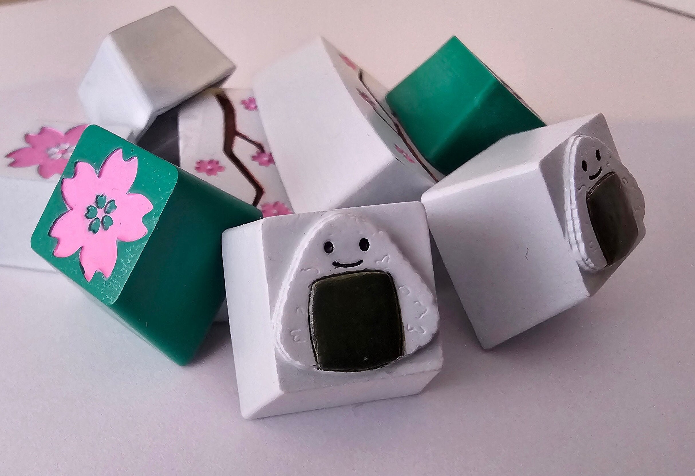 Onigiri Keycap - for Mechanical Keyboard - Etsy