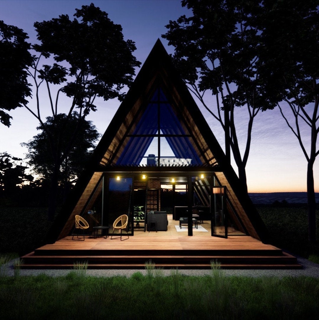 Airbnb Building Plans for A-frame - Etsy Australia