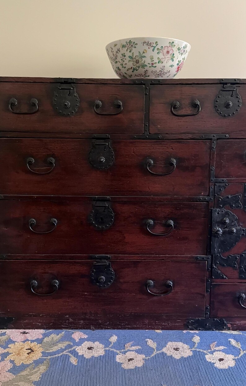 JAPANESE SENDAI CHEST | Asian Tansu Chest | Asian Sideboard | Asian ...