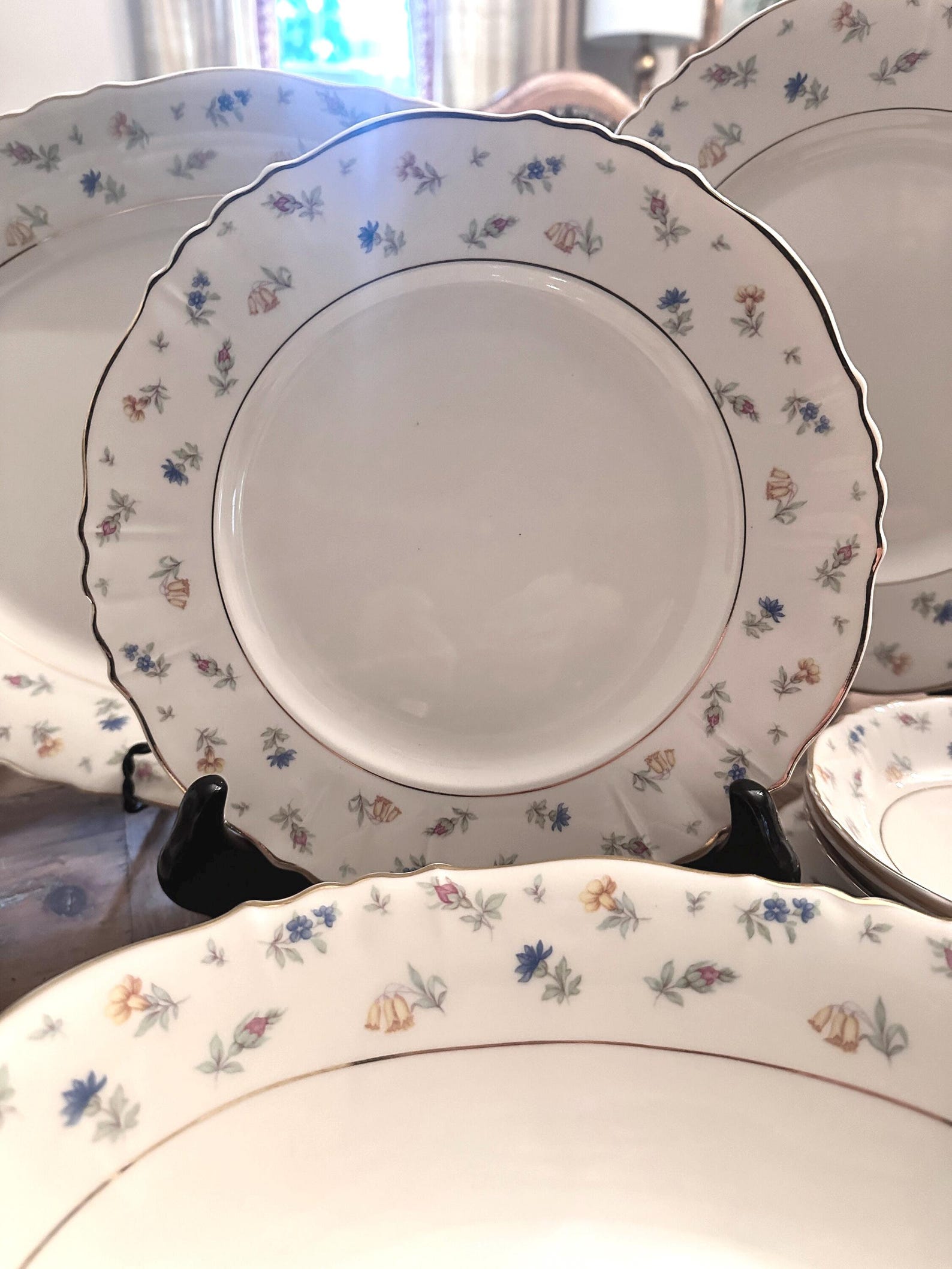 VINTAGE Federal Shape Syracuse China | Suzanne Pattern | Set of 46 ...
