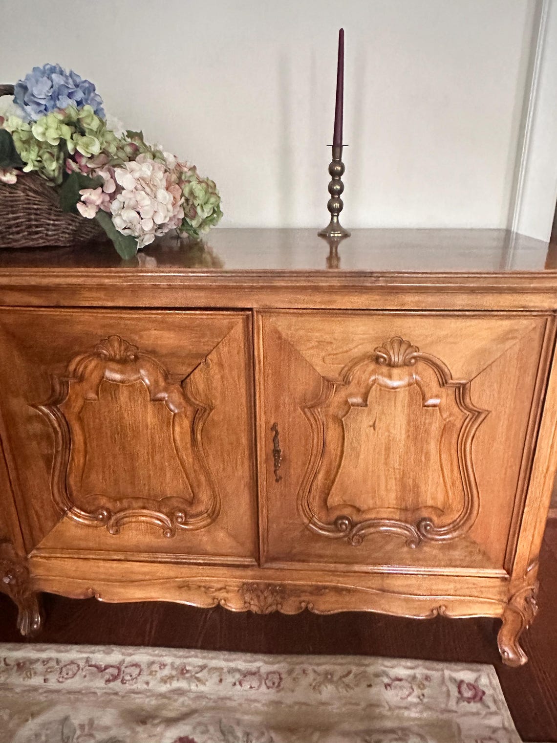 ANTIQUE FRENCH Sideboard | Vintage French Credenza | Vintage French ...