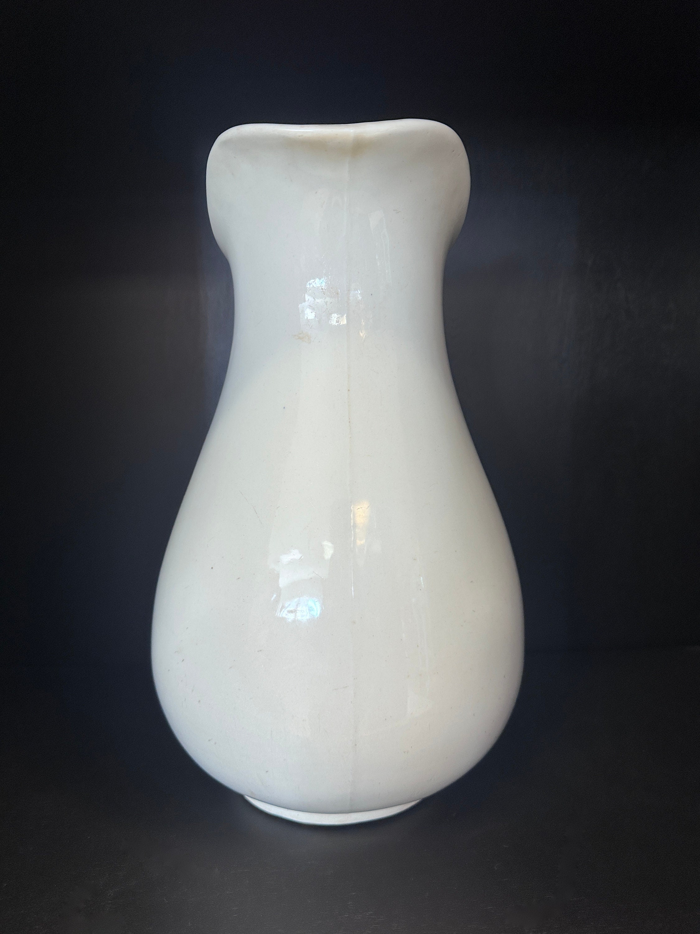 RARE Antique White Ironstone Pitcher Burgess & Goddard Pitcher Royal ... RARE Antique White Ironstone Pitcher Burgess & Goddard Pitcher Royal ...