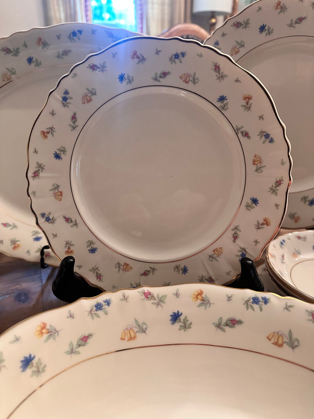 VINTAGE Federal Shape Syracuse China Suzanne Pattern Set of 46 Pieces ...