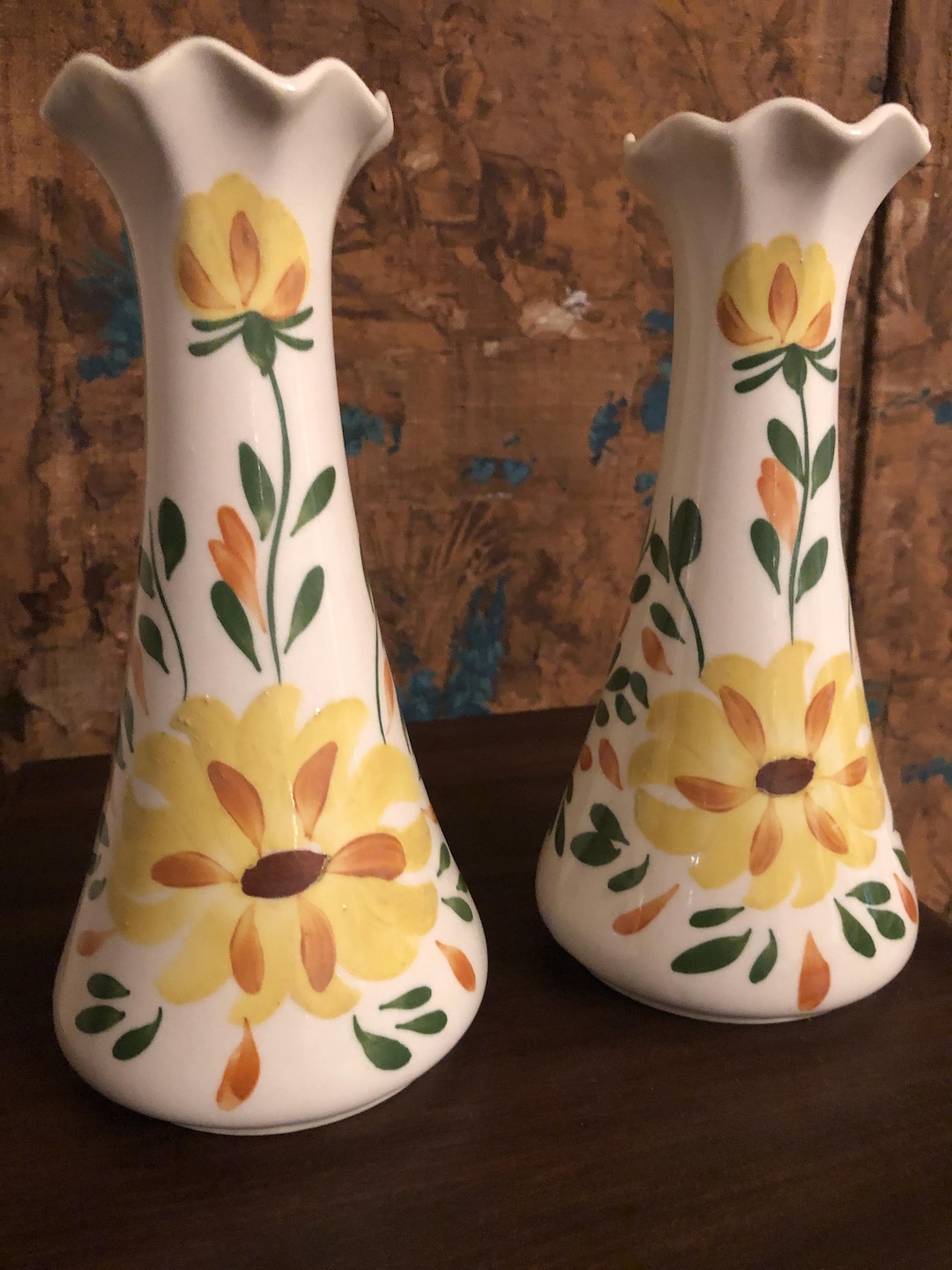 COLLECTORS ITEM | Blue Ridge Southern Potteries Ruffled Top Flower ...