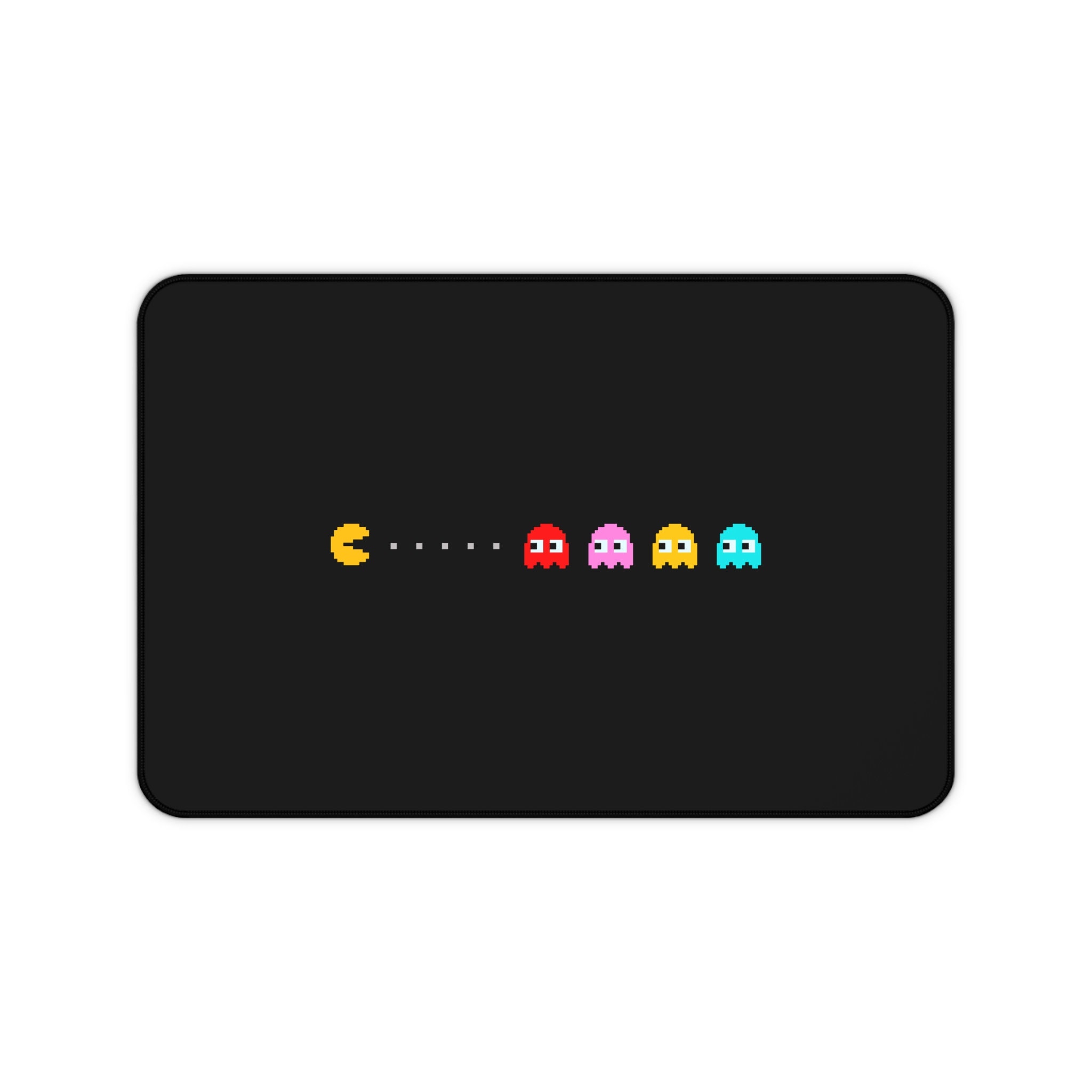 Pacman Eating Ghosts Long Gaming Mousepad/desk Mat/play Mat - Etsy