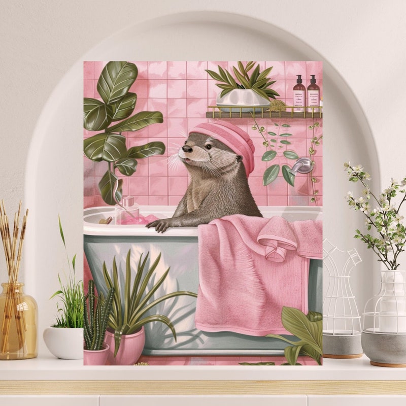 Otter Bathroom - Etsy