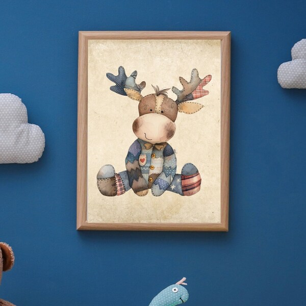 Moose Nursery - Etsy