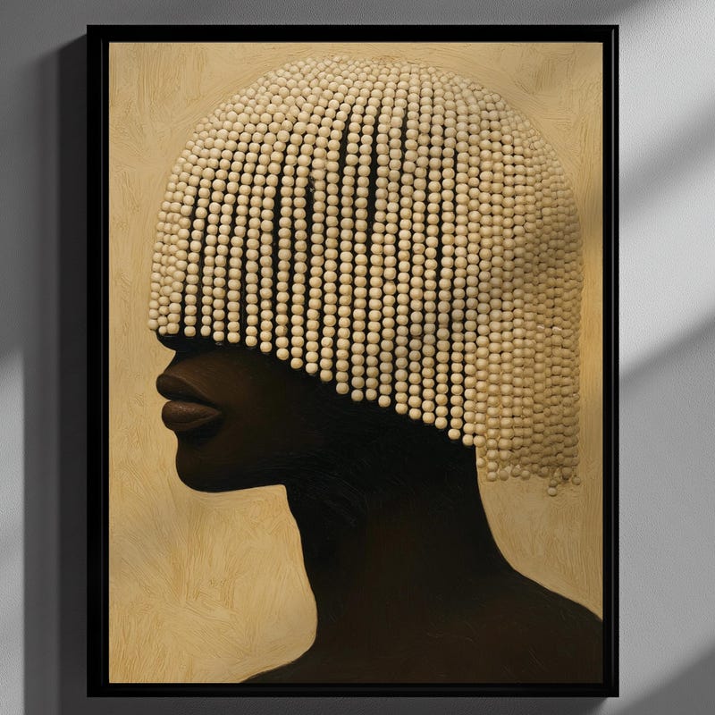 African Black Head Dress - Etsy