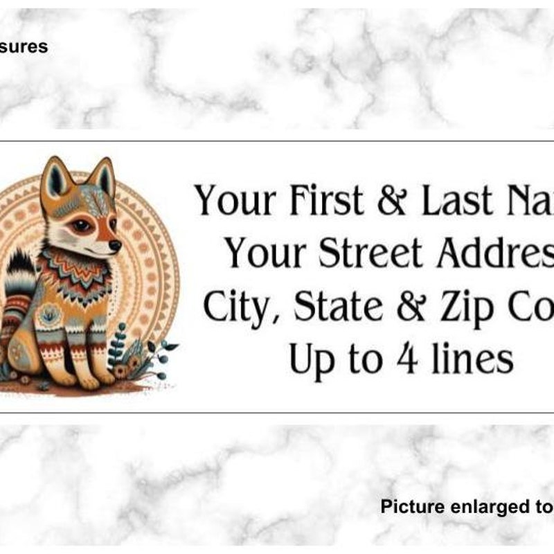 Western Address Stamp - Etsy