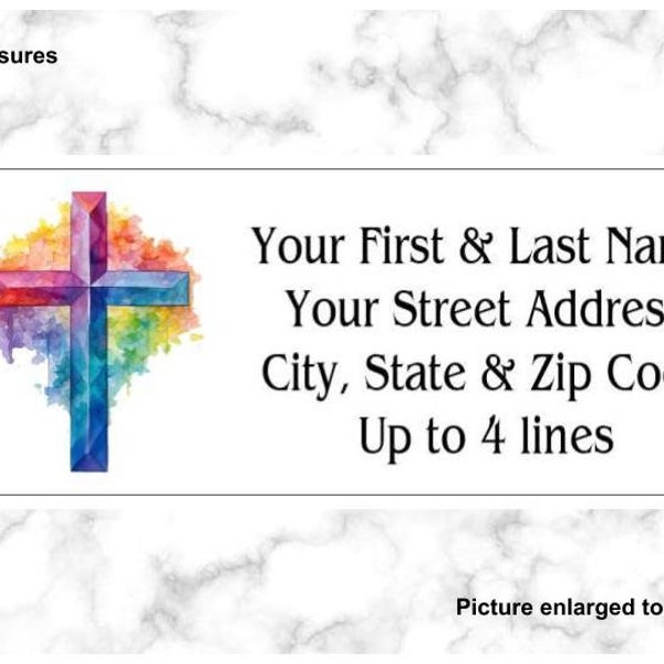 Religious Return Address Labels Custom - Etsy