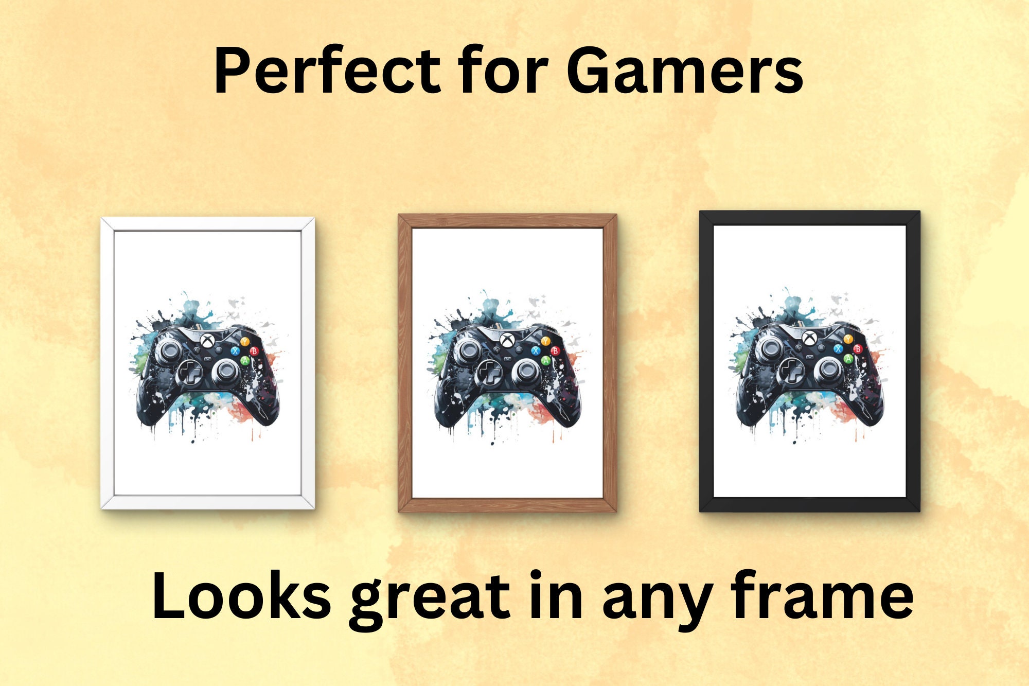 Gaming Prints Gaming Poster Gaming Wall Art Set of 3 Gaming - Etsy