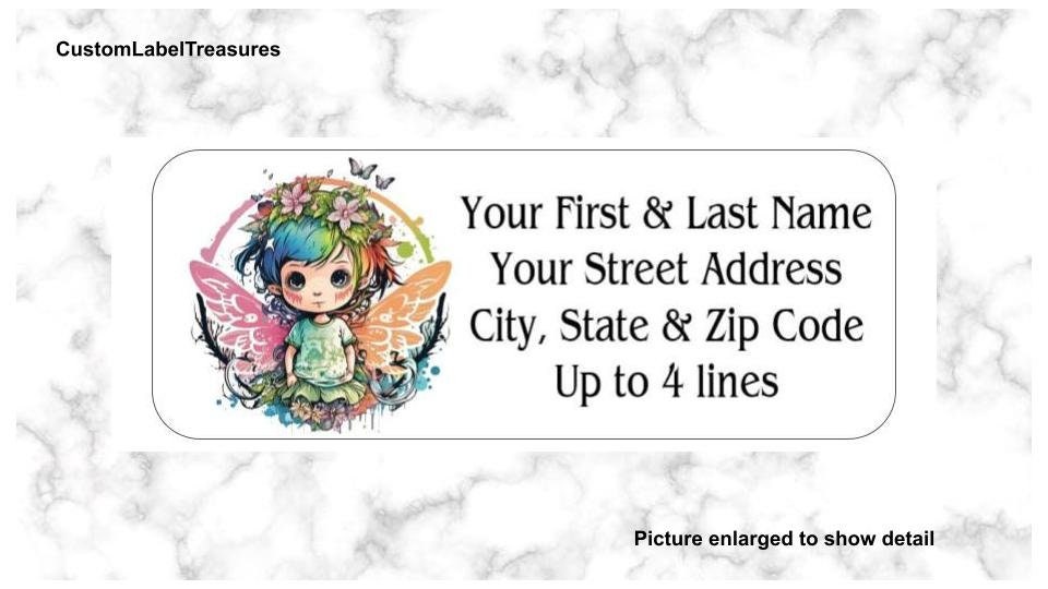 Set of 150 Anime Fairy Pixie Wings Flowers Colorful Return Mailing ...