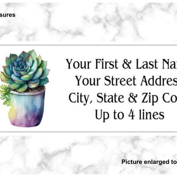 Address Planter - Etsy