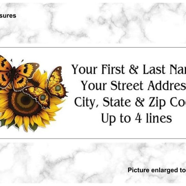 Butterfly Address Labels - Etsy
