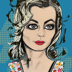 Calypso Print on Canvas, 59x44cm, Framed, Signed and Numbered - Etsy