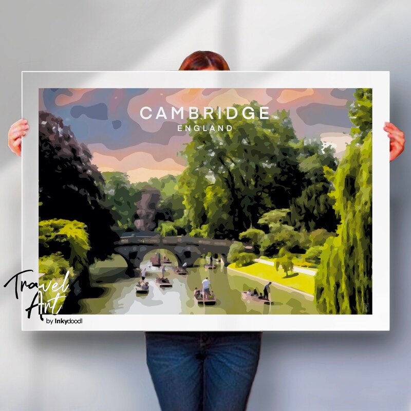 Cambridge Poster - Etsy UK