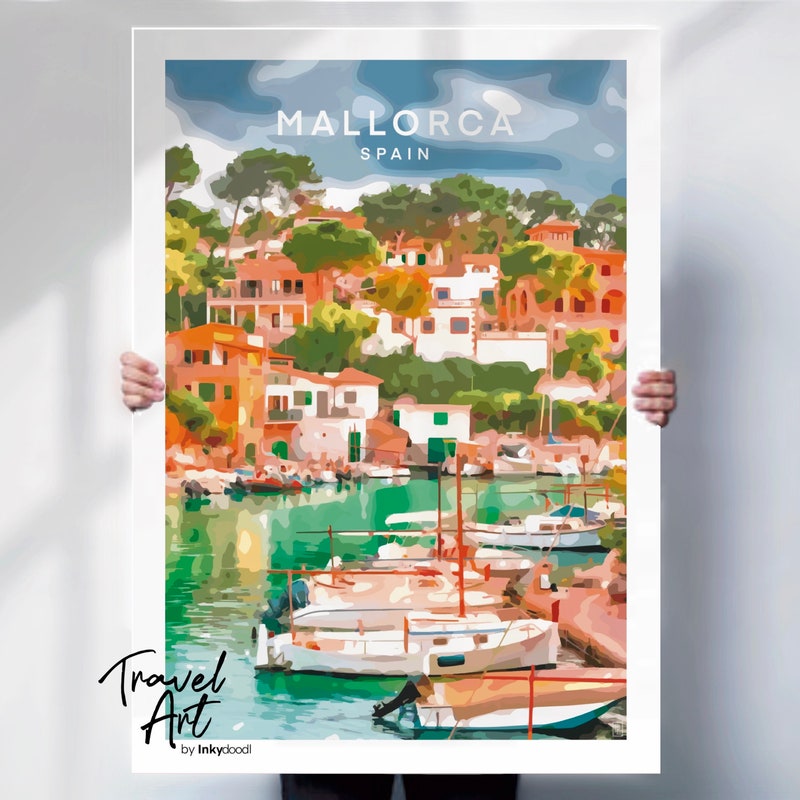 Mallorca Poster - Etsy