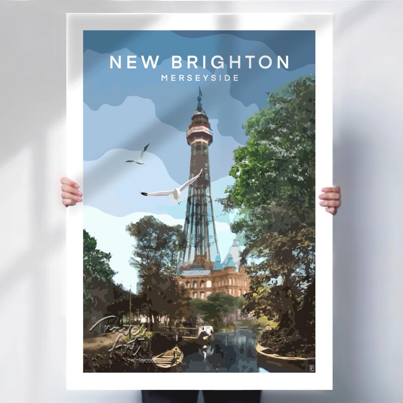Brighton Poster - Etsy UK
