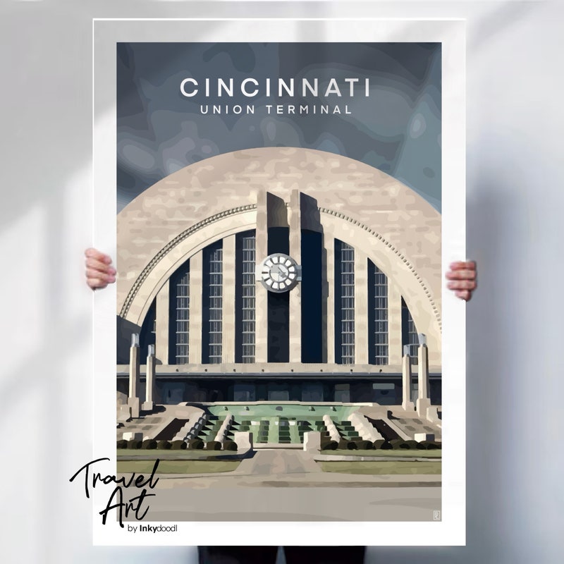Cincinnati Union Terminal - Etsy