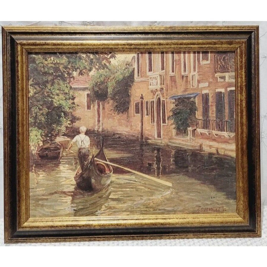 M Desatnick '82 Rare Artagraph VENICE Framed Certificate - Etsy